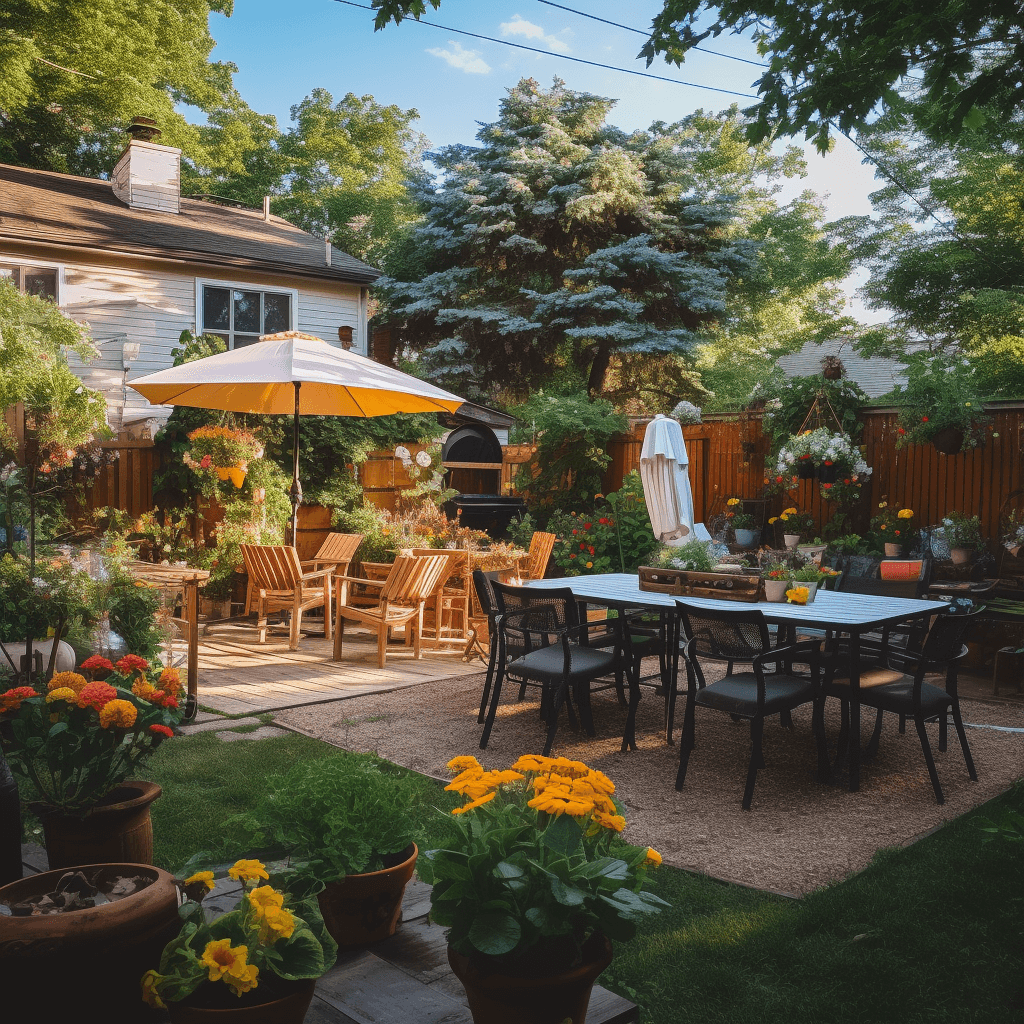 Farmhouse Backyard Ideas: A Seasonal Edition - HomeDesignsAI