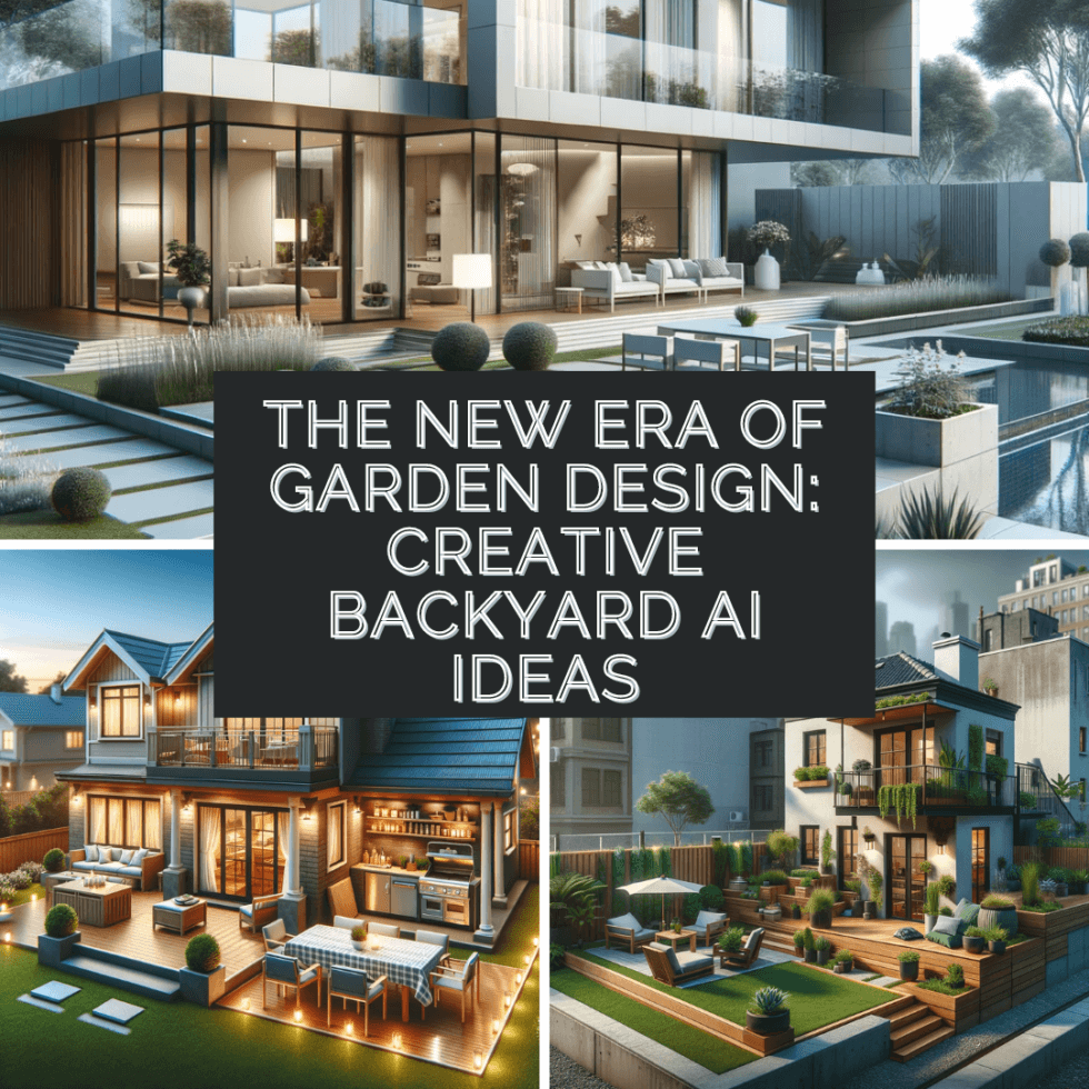 The New Era of Garden Design: Creative Backyard AI Ideas - HomeDesignsAI
