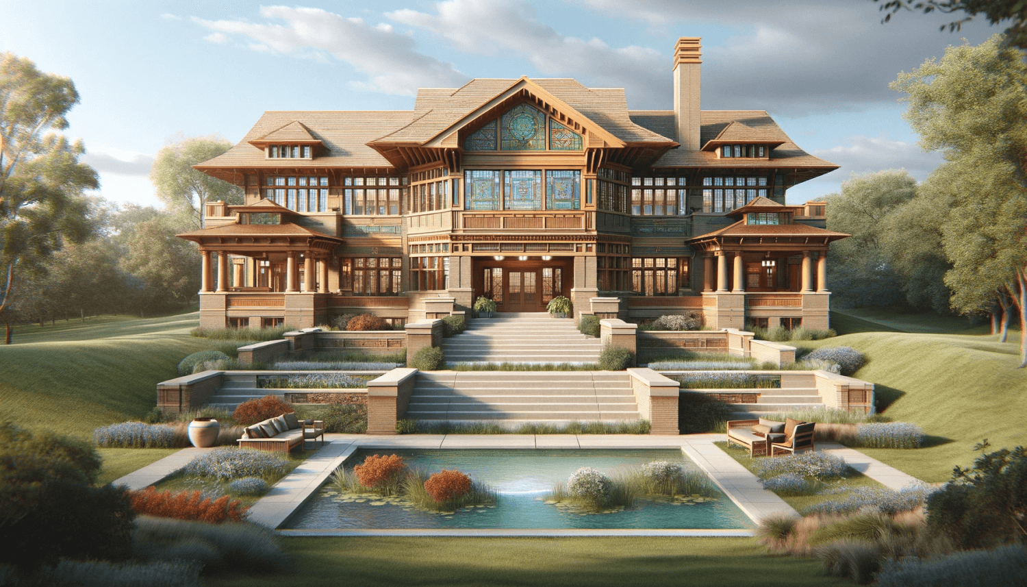 Reviving the Prairie Aesthetic: The Art of Prairie Style House Plans ...