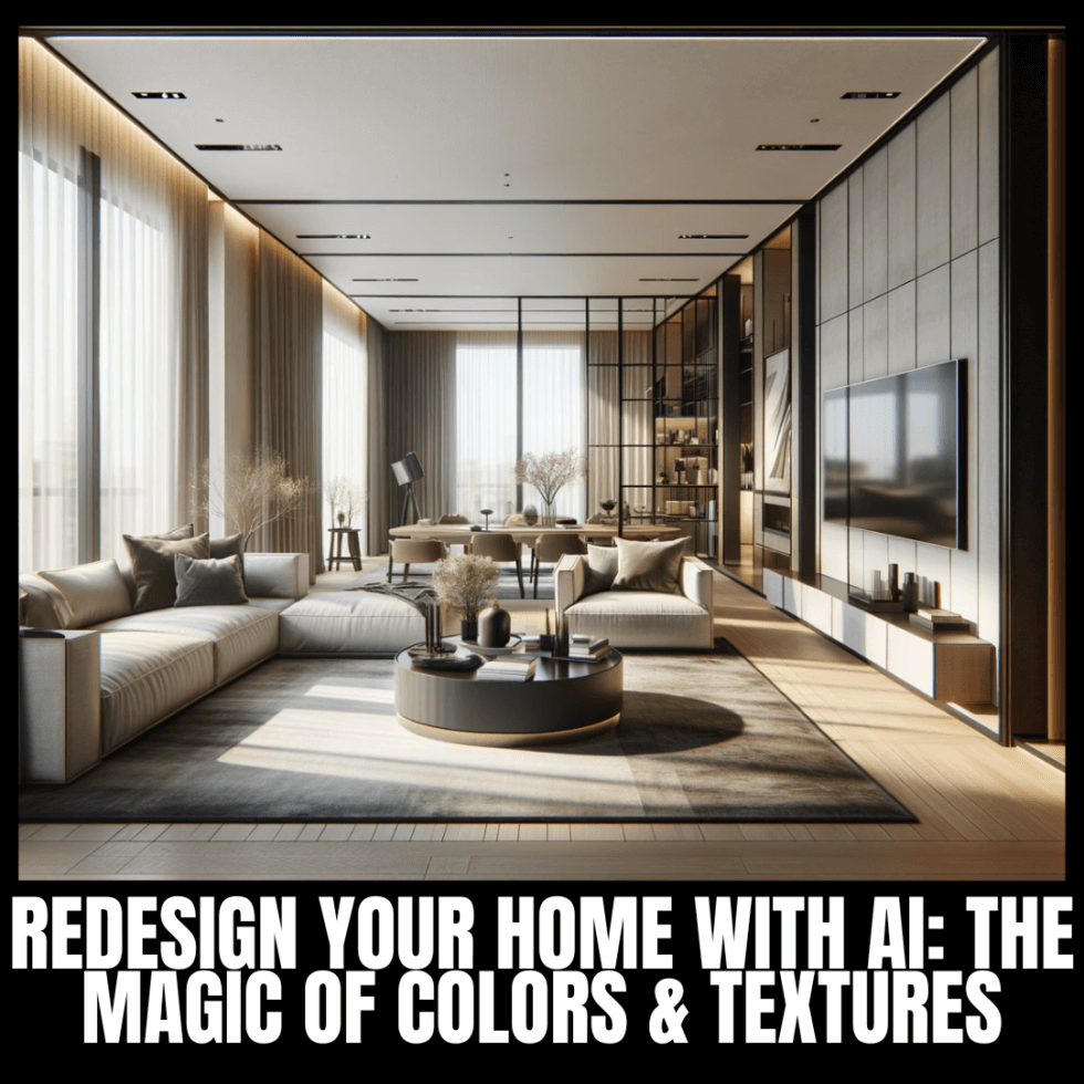 Redesign Your Home with AI: The Magic of Colors & Textures - HomeDesignsAI