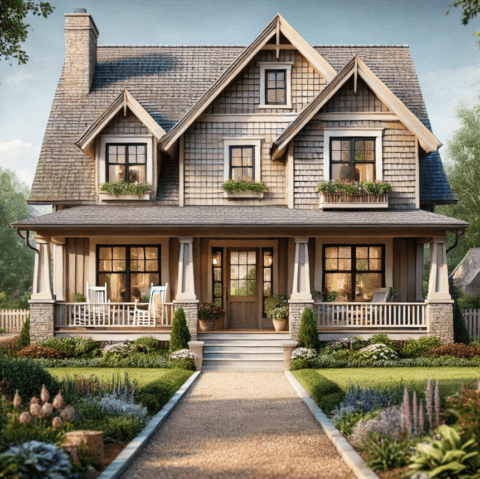 Charming Country House Design Ideas for Rustic Elegance