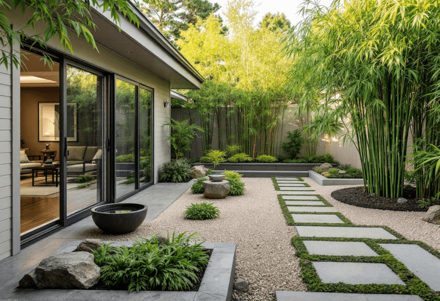 Designing a Bamboo Zen Garden: Calm, Minimal, Alive - HomeDesignsAI